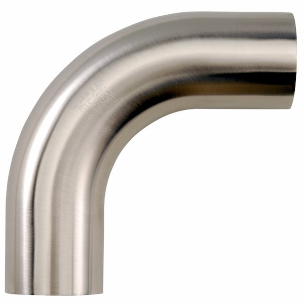 Sanitary Food Grade Fittings Elbow 90 Degree Weld 2 316L PM B2S-2-316L-PM | Zoro